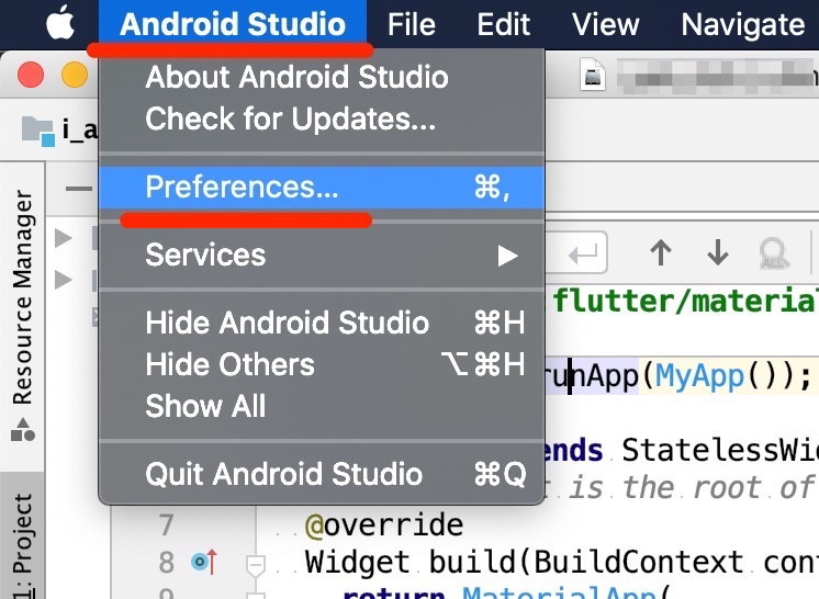 Android Studioの画面をダークモードにする方法 | オノログ
